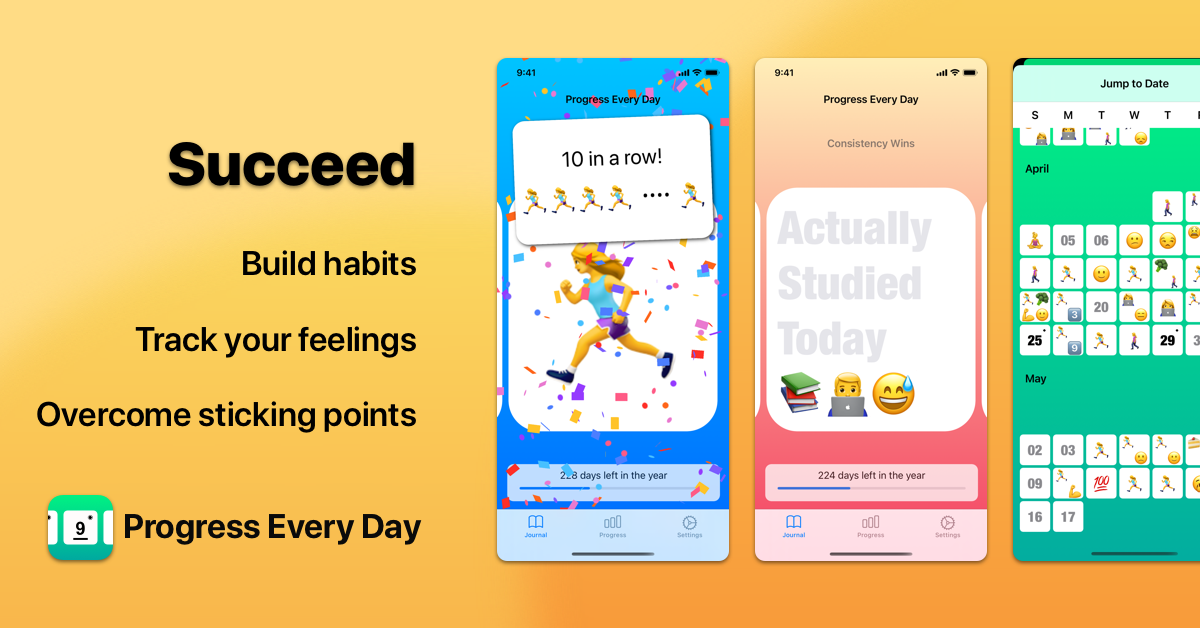 Progress Every Day - Your Progress Journal